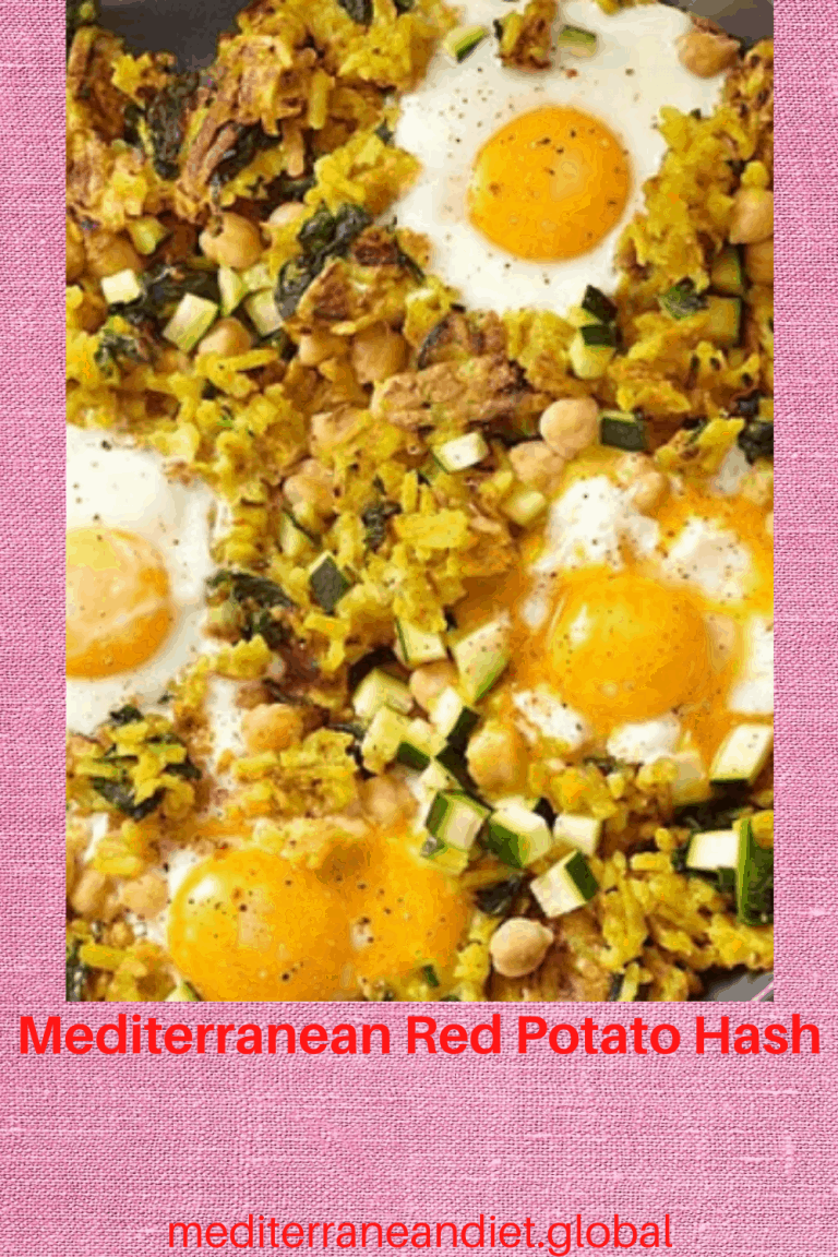 Mediterranean Red Potato Hash - Starting the Mediterranean Diet